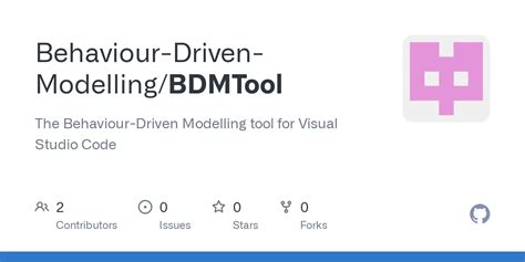 Github Behaviour Driven Modellingbdmtool The Behaviour Driven Modelling Tool For Visual