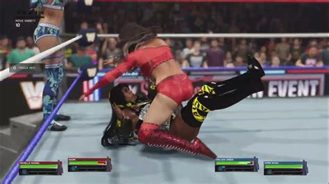 Wwe 2k25 Saturday Night Main Event Naomi And Michelle Mccool Vs Chelsea