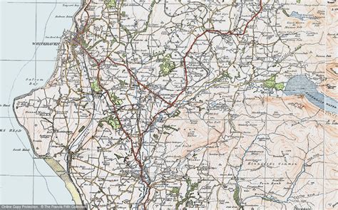 Historic Ordnance Survey Map Of Cleator Moor 1925