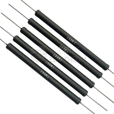 Precision Cylindrical High Voltage Resistorshigh Voltage Resistor