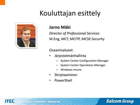 Windows Intune Salcom Webinaari PPT