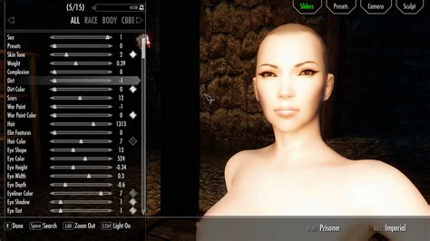 Skyrim Female Character Creation