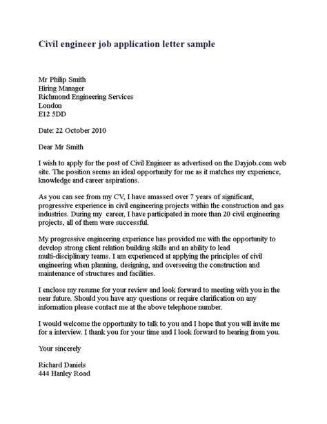 Civil Engineer Application Form Civil Form 2024