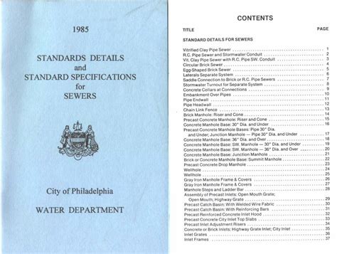 Pdf Details And Standard · Vit Clay Pipe Sewer With R C Pipe Sw
