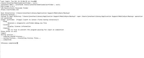 Failed To Open Directory Operation Not Permitted · Issue 39 · Gwatts