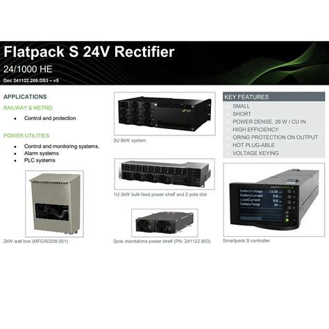 High Efficiency Eltek Rectifier 24v Dc Power Supply Eltek Flatpack S 24 1000 He 241122 205 Buy