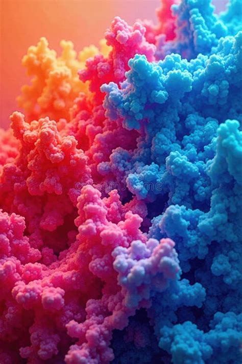 Fluid Washes Of Vibrant Hues Textured Layers Texture Flow Stock