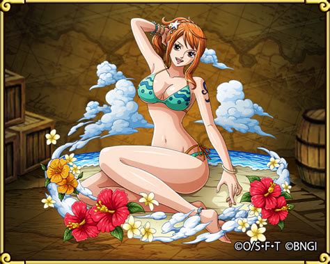 Nami Summer Excitement One Piece Treasure Cruise Wikia Fandom