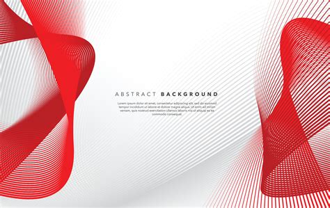 Red White Modern Abstract Background Design 25553806 Vector Art At Vecteezy