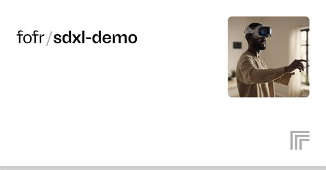 Fofrsdxl Demo Run With An Api On Replicate