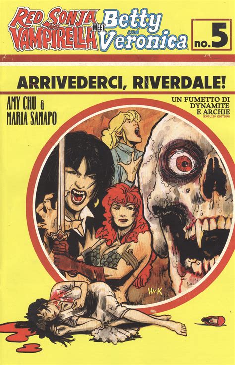 Red Sonja And Vampirella Meet Betty And Veronica 2019 5 B Overstreet Access