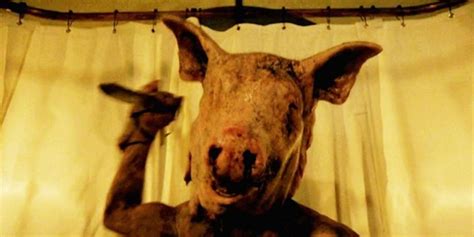 American Horror Story How Murder Houses Piggy Man Connects To Roanoke