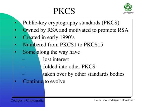 Ppt Pkcs Public Key Cryptography Standards Powerpoint