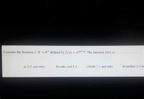 solved consider the function r r defined by x 2 1