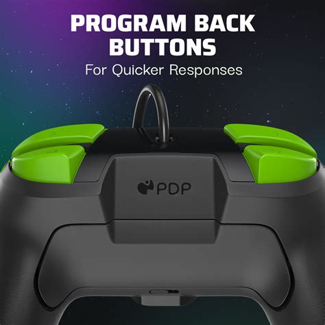 Pdp Wired Controller For Nintendo Switch With 1 Up Glow In The Dark Customizable Audio And