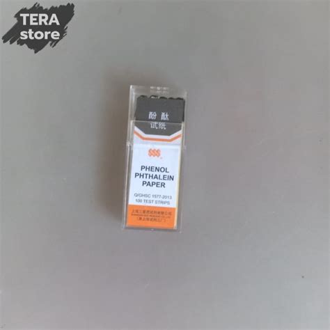 Phenolphthalein Paper Indicator Fenolphtalin Test Strip Indicator