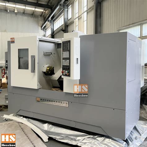 TCK Cnc Slant Bed Lathe Fanuc Cnc Control C Axis Power Knife Tower Cnc Lathe Processing