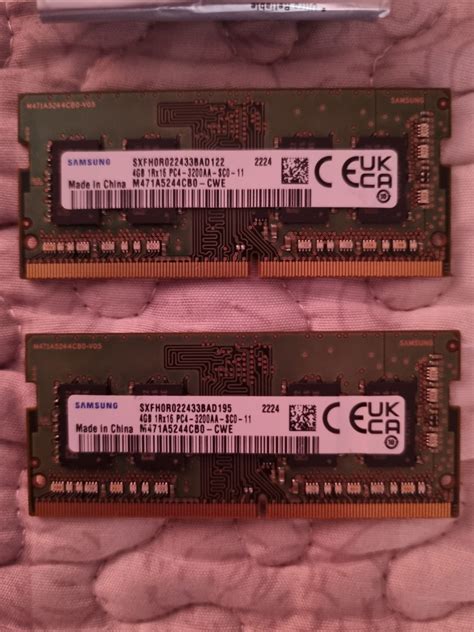 4gb Ddr4 3200mhz Notebook Ram Computers And Tech Parts And Accessories Computer Parts On Carousell