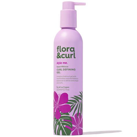 Flora And Curl Sweet Hibiscus Curl Defining Gel 300ml Lookfantastic