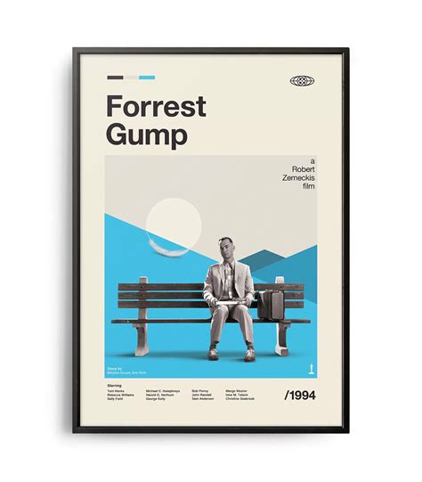 Forrest Gump Minimalist Poster Icanvas Forrest Gump Minimal Movie