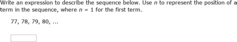 Ixl Write Variable Expressions For Arithmetic Sequences Grade 7 Math