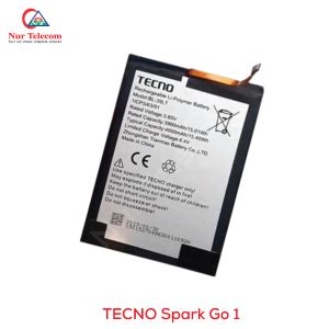 Tecno Spark Go Original Battery Price In Bangladesh