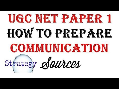 Free Video UGC NET JRF Communication From YouTube Class Central