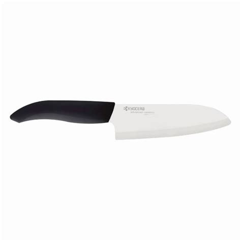 Kyocera Fk 140whace Ceramic Santoku Knife 55 In