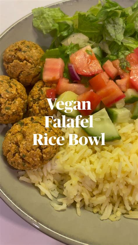 Vegan Falafel Rice Bowl Artofit