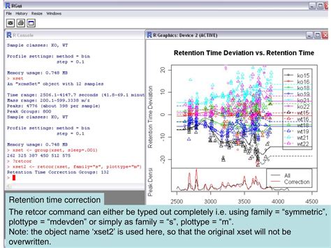 ppt xcms analyte profiling software tutorial powerpoint presentation