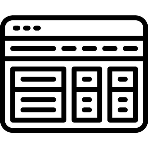 Browser Ui Vector Svg Icon Svg Repo