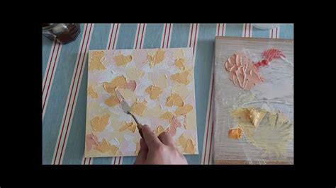 백드롭페인팅 유럽미장 스타일 유화물감 유화그림그리기 Youtube