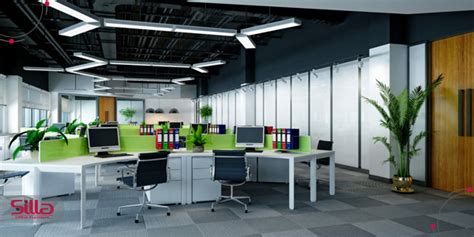 طراحی داخلی شرکت اداری و بازرگانی سیلا کارخانه تولید کننده صندلی و