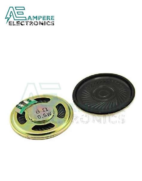Small Speaker 0 5w 8ohm 36mm Ampere Electronics