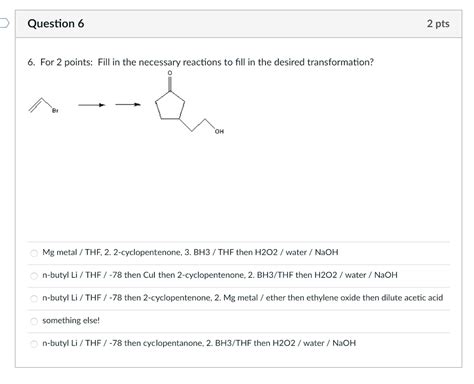 Solved Question 6 2 Pts 6 For 2 Points Fill In The Chegg Com