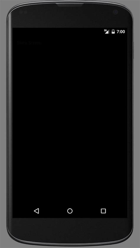 android için simple black screen apk İndir