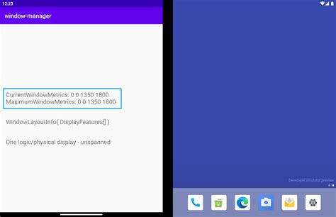 Jetpack Windowmanager로 폴더블 및 듀얼 화면 기기 지원 Android Developers