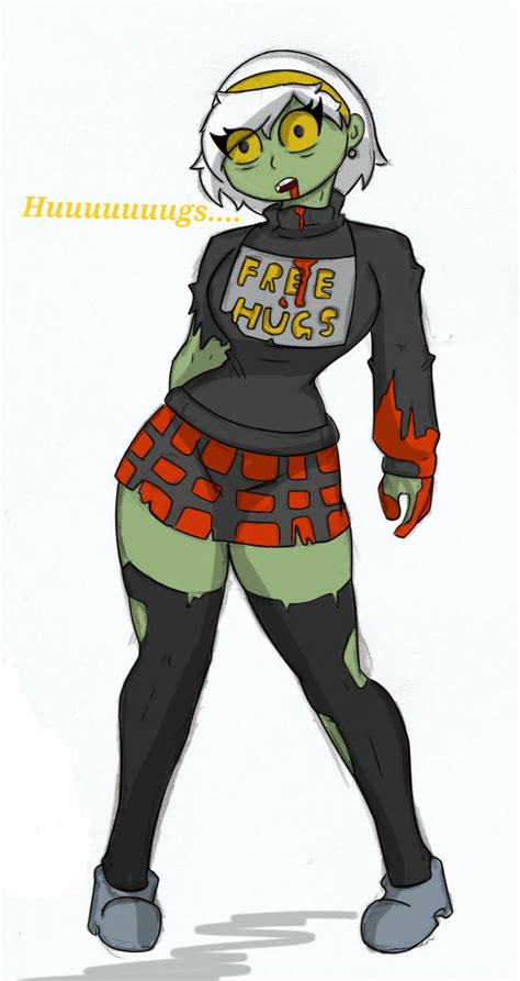 Free Hugs Zombie Gal By Pace Maker On Deviantart Free Hugs Zombie Gal By Pace Maker On Deviantart