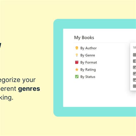 Book Tracker Notion Template Master Bundles Book Tracker Notion Template Master Bundles