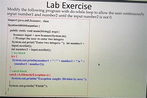 Solved Lab Exercise Modify The Following Program With Chegg