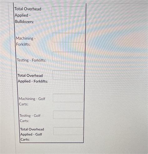 Points Each Using Your Overhead Rates From Chegg Com