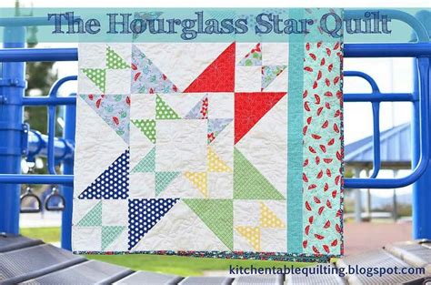 Moda Bake Shop Hourglass Star Quilt Quilts Star Quilt Handmade