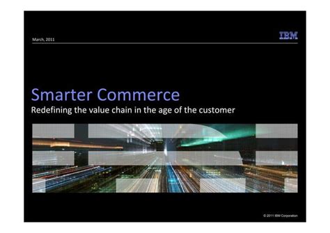 IBM Smarter Commerce PPT