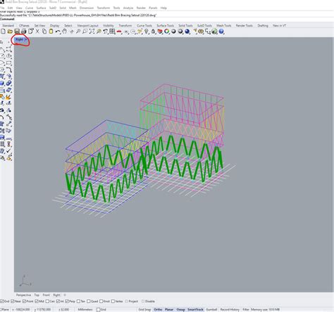Geometry Disappear From Perspective View When Opening Grasshopper