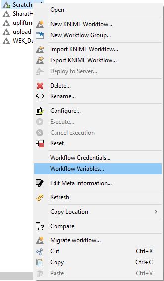 Access Variables At Input Port Inside Metanode Knime Analytics Platform Knime Community Forum