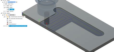 Solved Weird Toolpath Cuts Through Too Much Material Autodesk Community