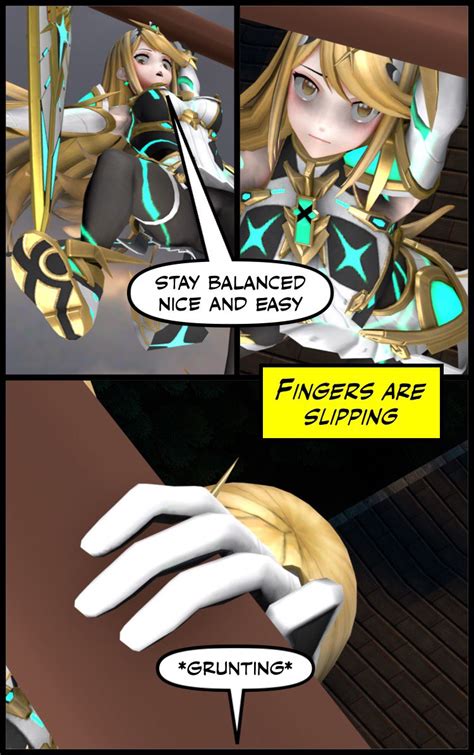 Xenoblade Mythra On Flagpole Page 9 By Ontheedgeht On Deviantart