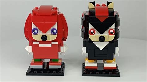 Lego BrickHeadz Knuckles Shadow Speed Build Review ASMR YouTube