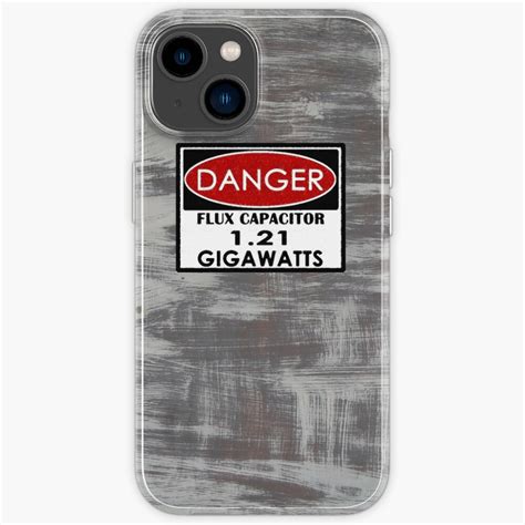 Flux Capacitor 1 21 Gigawatts Warning Iphone Case For Sale By
