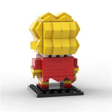 Custom Lego Lisa The Simpsons Custom Brickheadz Instructions